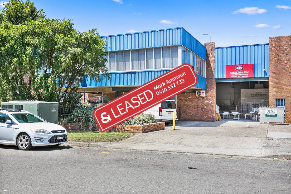 Leased for LEASED BY RAINE & HORNE COMMERCIAL BANKSTOWN - 31-37 Ashford ...