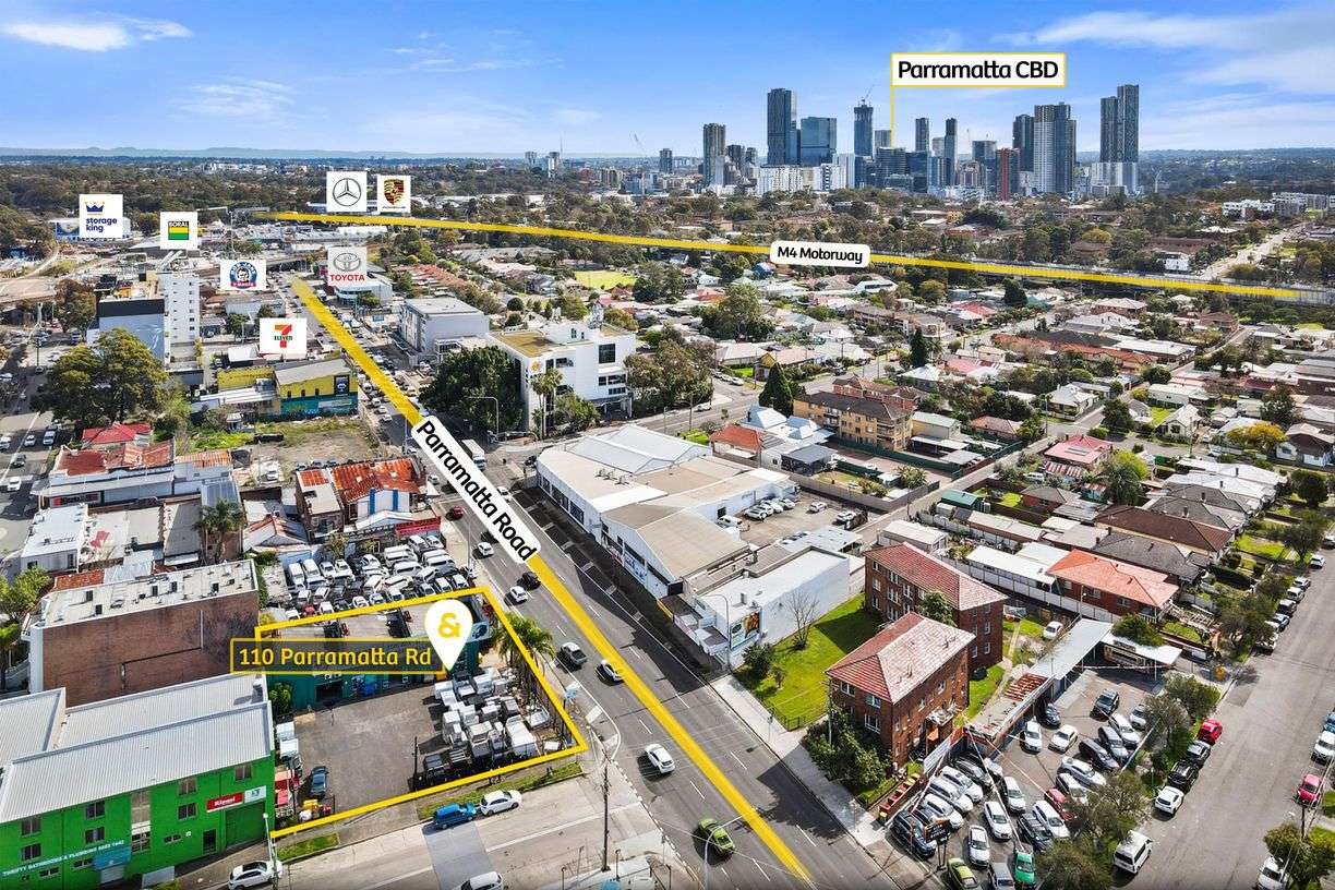 Prime Parramatta Road Showroom & Yard | High Exposure - 110 Parramatta ...