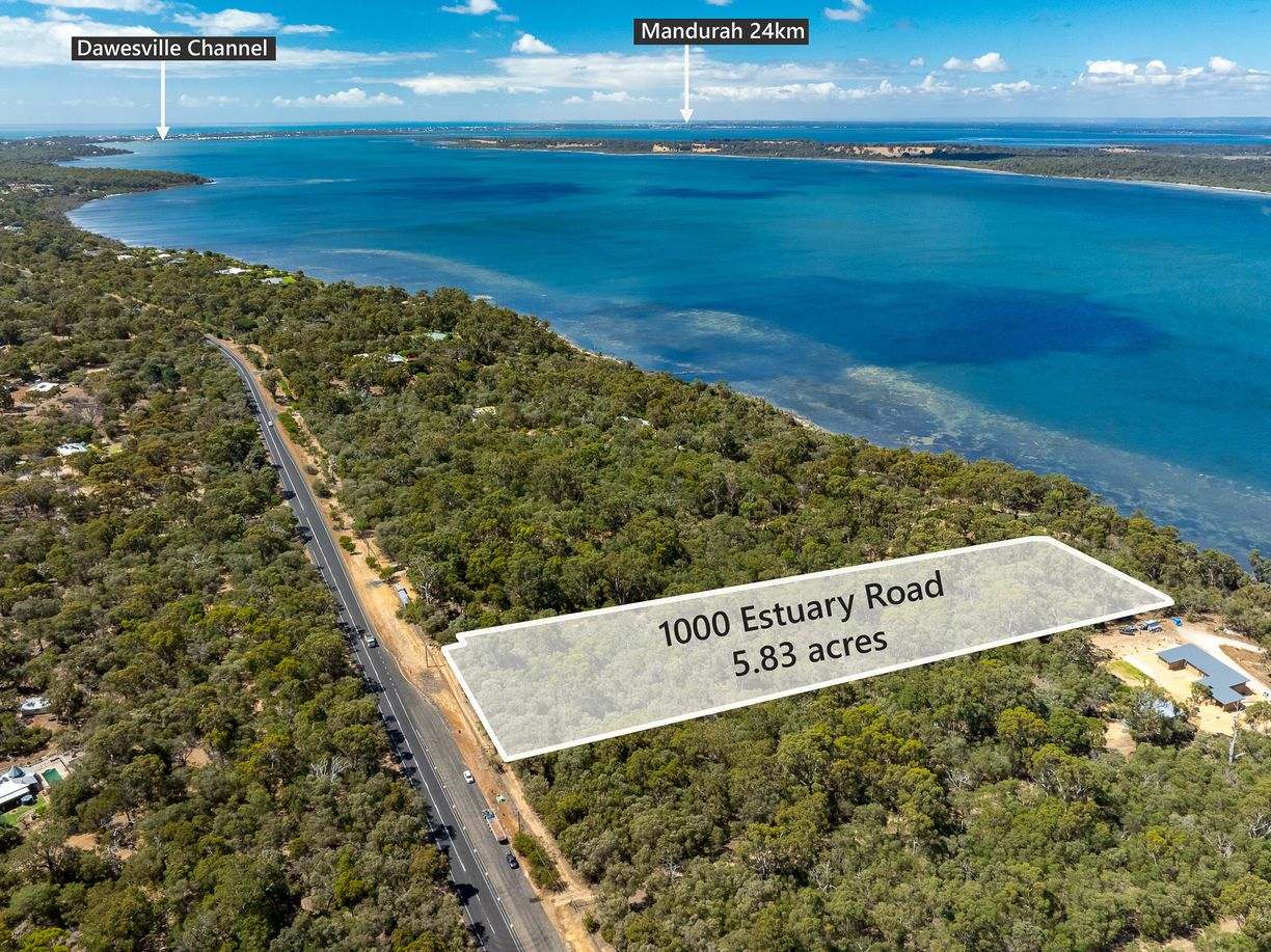 Almost 6 Acres of Elevated Land Close to the Estuary - 1000 Estuary ...